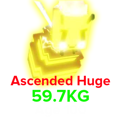 Ascended Queen Bee (HUGE) (59.7KG Age 100) Grow a Garden – Value ...