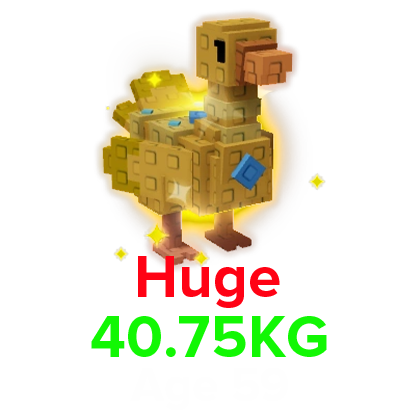 Golden Goose (HUGE) (40.75KG Age 59) Grow a Garden – Value, Abilities ...