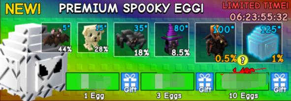 Premium Spooky Egg*10 Grow a Garden – Value, Abilities, Rarity & How to Get